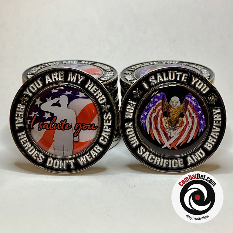 Military Tokens of Appreciation Challenge Coins - Combatbet